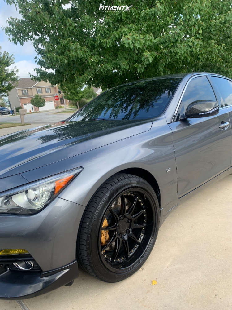 2015 INFINITI Q50 Premium with 19x9.5 Aodhan Ds07 and Kenda 245x40 on ...