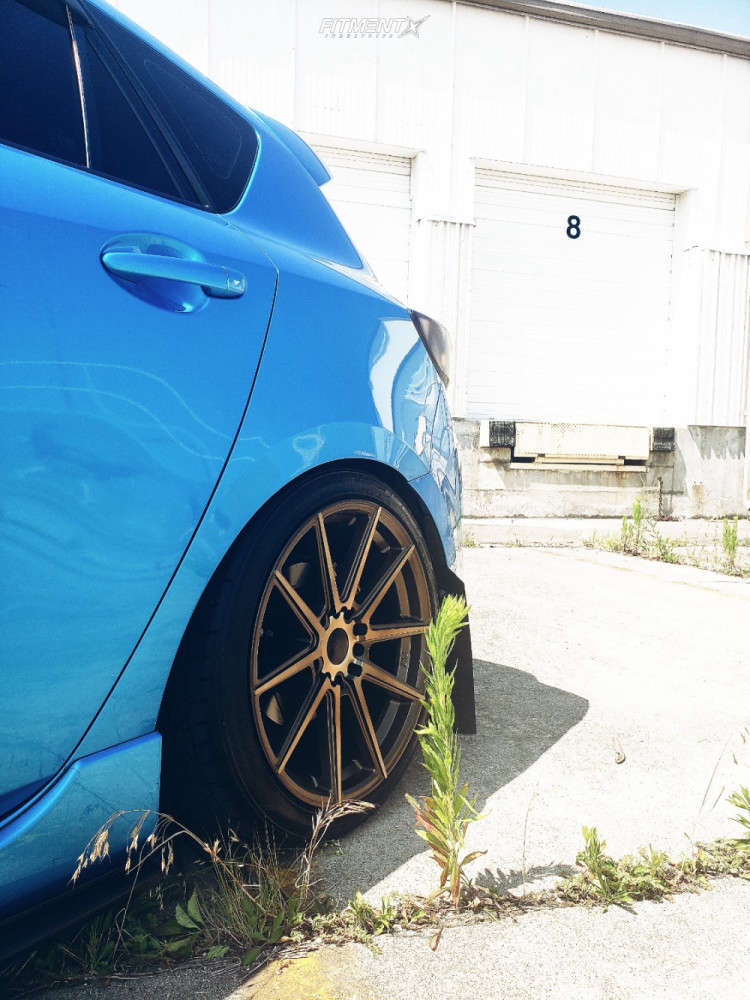 2010 Mazda MazdaSpeed3 Base with 18x8.5 F1R F27 and Nitto 225x40 on ...