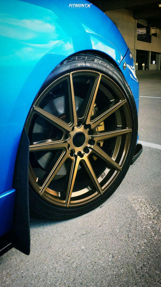 2010 Mazda MazdaSpeed3 Base with 18x8.5 F1R F27 and Nitto 225x40 on ...