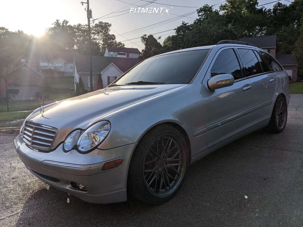 2002 Mercedes-Benz C320 Base with 18x8.5 XXR 501 and Ironman 255x45 on ...