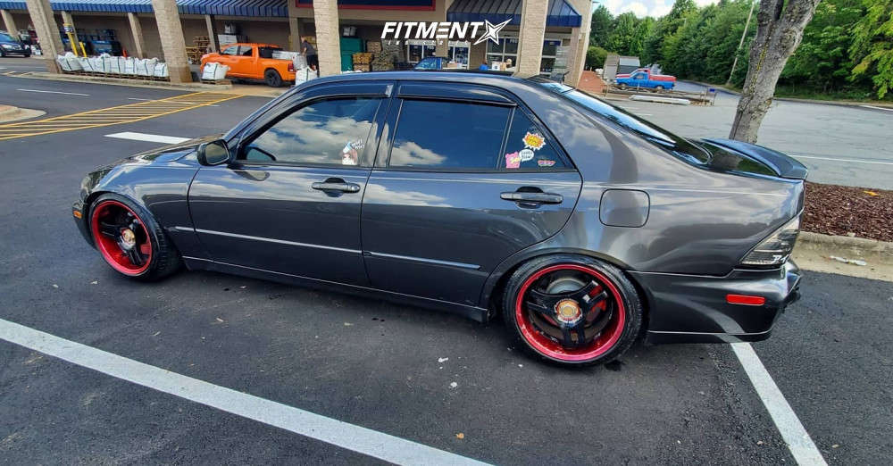 2002 Lexus IS300 Base with 17x9.5 Advan Racing SA3R and Achilles 215x45 ...