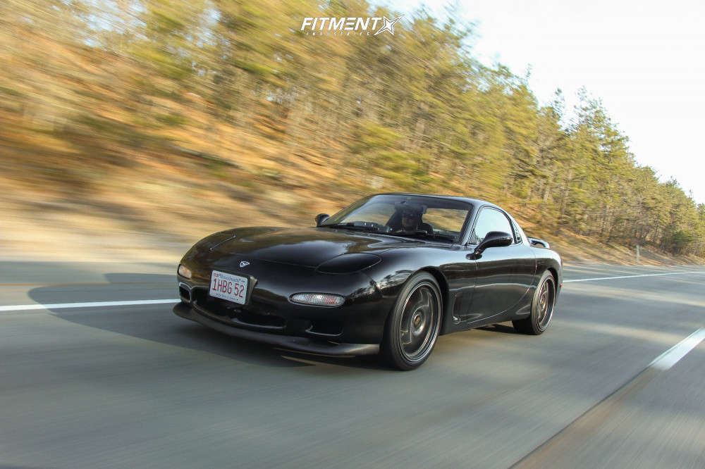 1995 Mazda RX-7 R2 with 18x8.5 BBS Rgr and Dunlop 255x45 on Coilovers ...