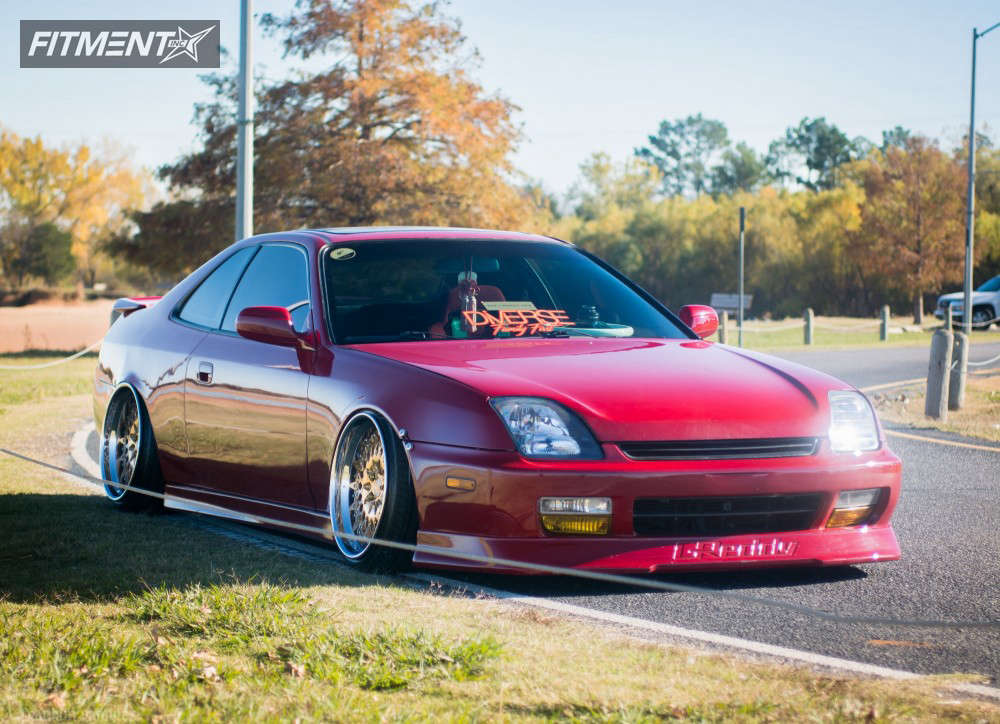 1997 Honda Prelude Base with 18x9.5 Avant Garde F140 and Continental ...