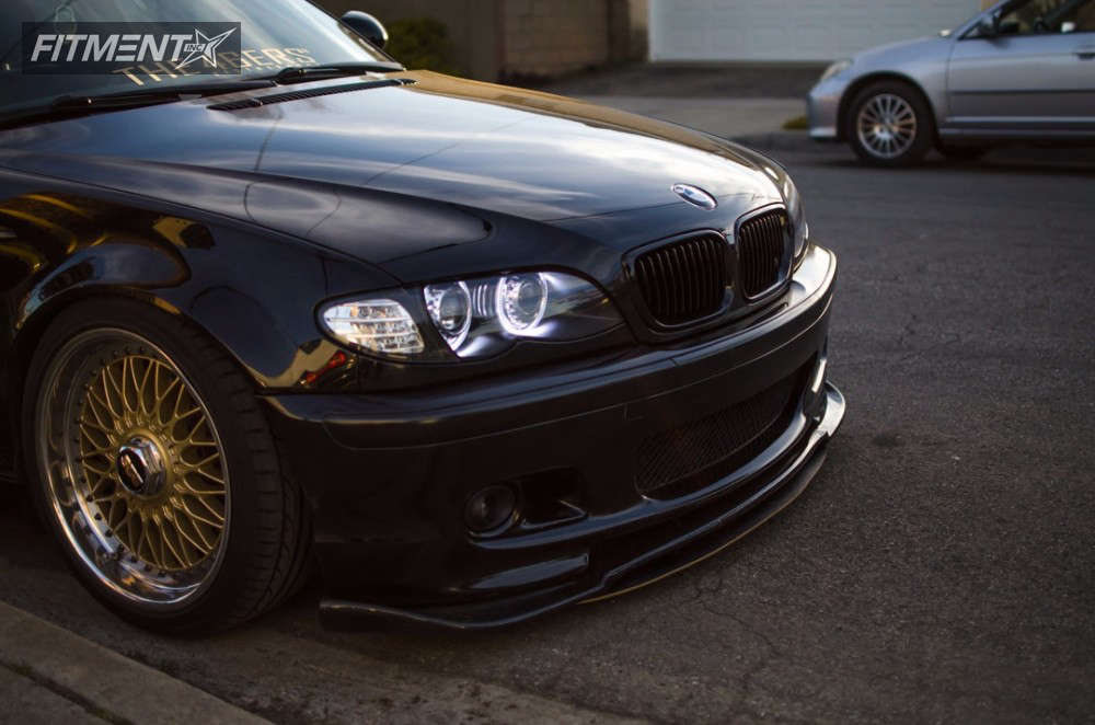 2004 BMW 330i Base with 18x8 BBS Super RS and Hankook 215x40 on ...