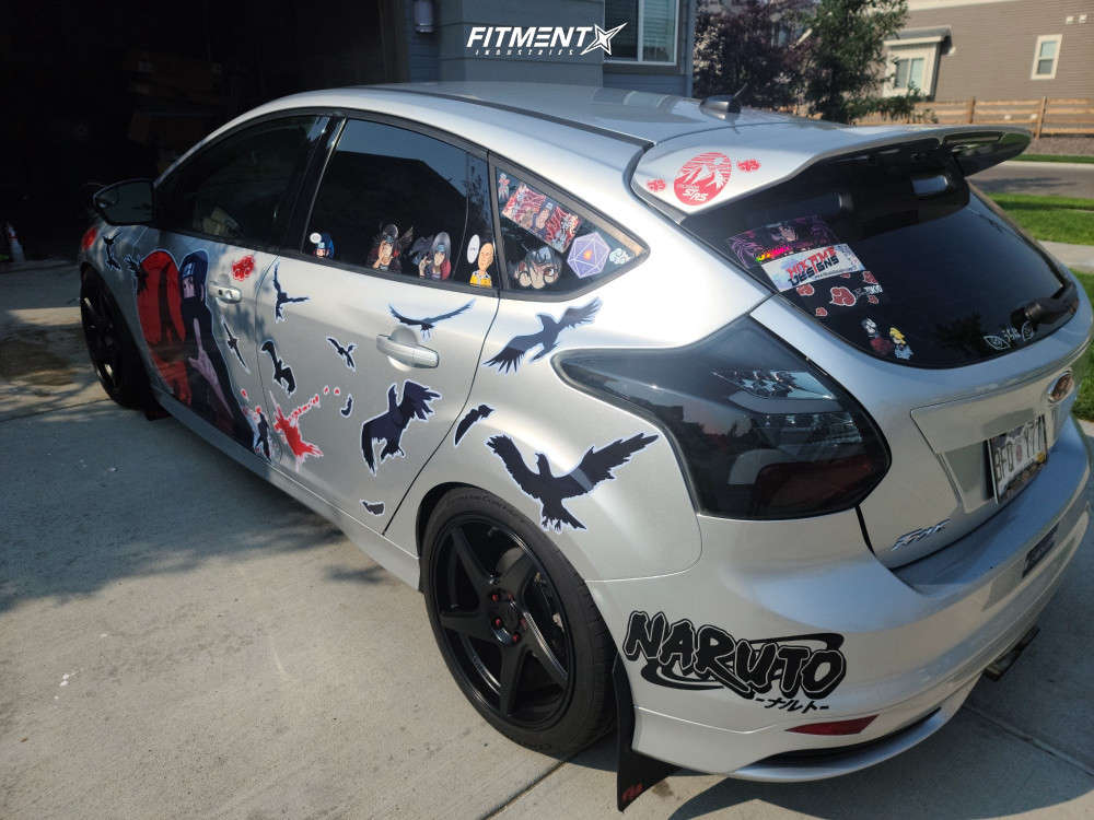 2013 Ford Focus ST with 18x8.5 Anovia Kinetic and Continental 235x40 on ...