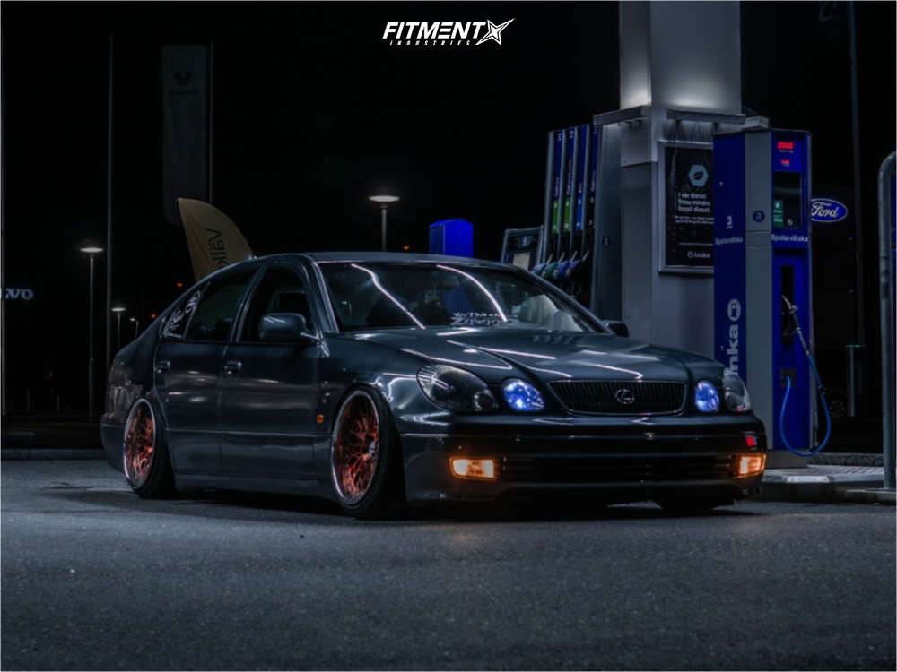 2000 Lexus GS300 4dr Sedan with 18x9.75 Ashes Wheels Arc and Nankang ...