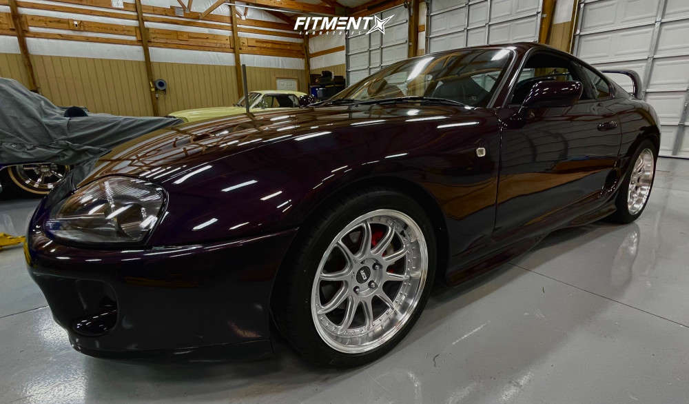 1995 Toyota Supra Base with 18x9.5 ESR Cs12 and Michelin 265x35 on ...