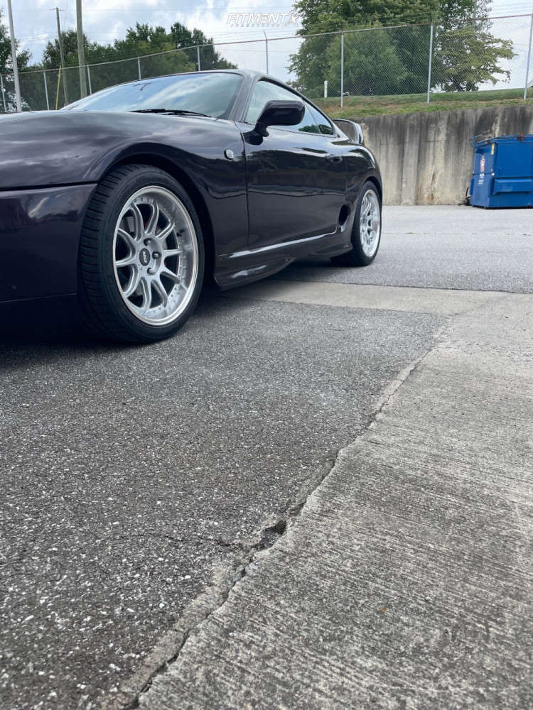 1995 Toyota Supra Base with 18x9.5 ESR Cs12 and Michelin 265x35 on ...