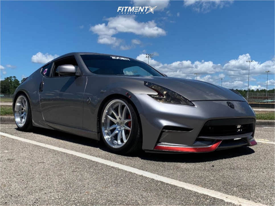 2009 Nissan 370Z Touring with 19x9.5 Aodhan Ds02 and Yokohama 245x40 on ...