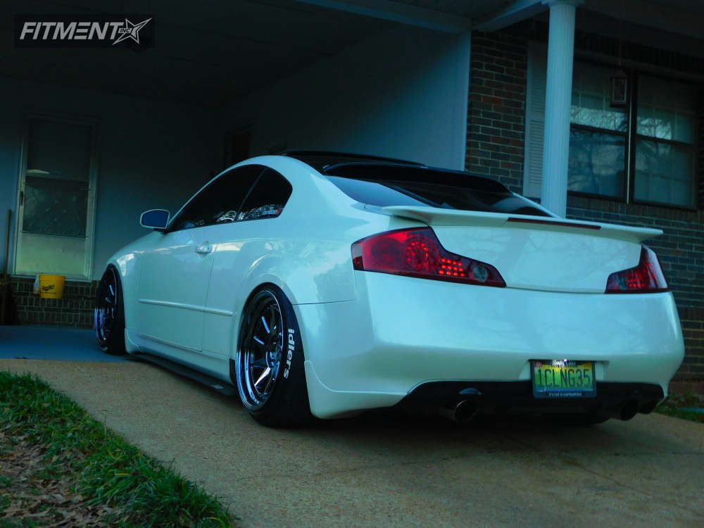 2004 INFINITI G35 Base with 19x11 Zedd Slt and Falken 245x35 on ...