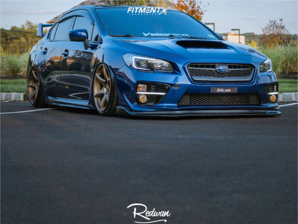 2017 Subaru WRX Premium with 18x9.5 Kansei Tandem and Nankang 215x40 on ...