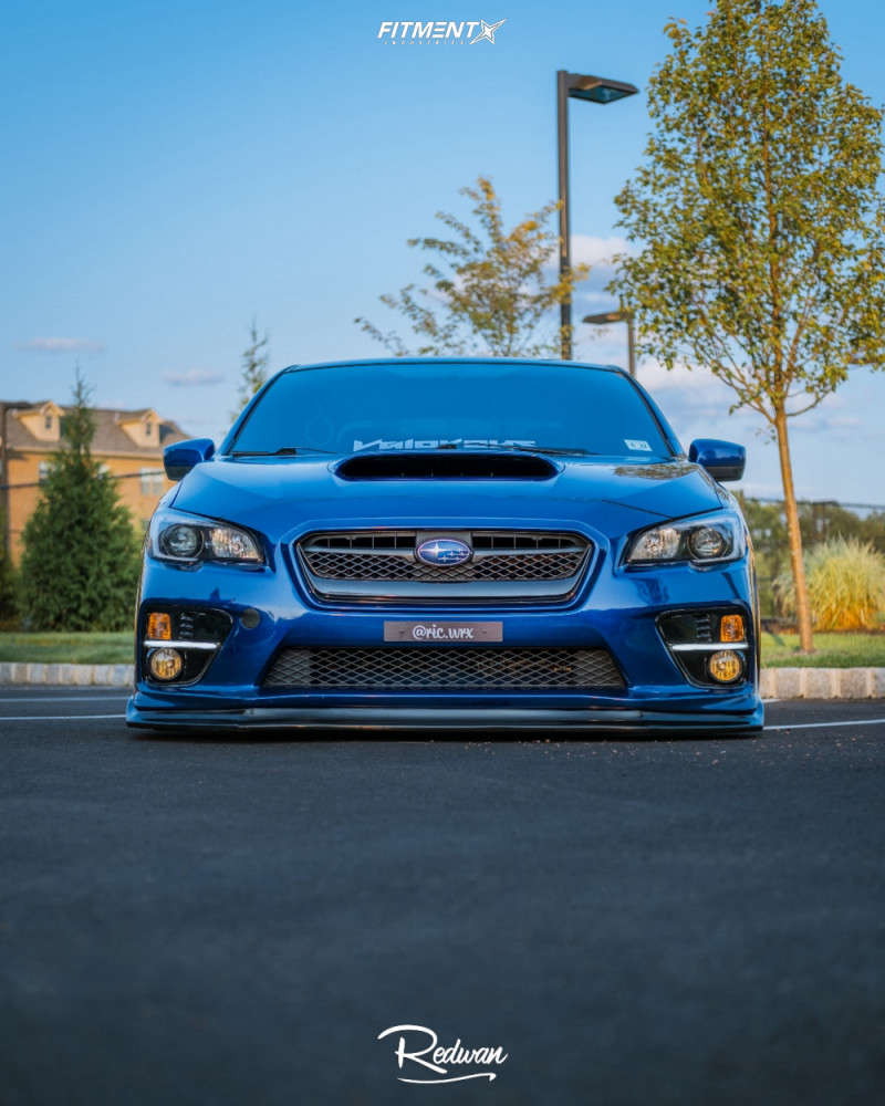 2017 Subaru WRX Premium with 18x9.5 Kansei Tandem and Nankang 215x40 on ...