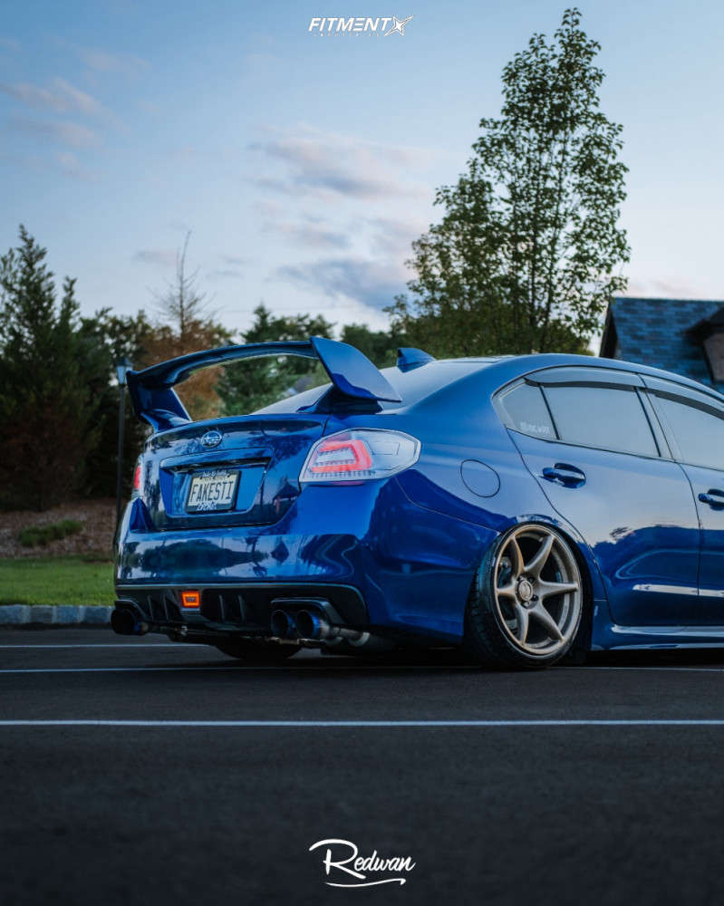2017 Subaru WRX Premium with 18x9.5 Kansei Tandem and Nankang 215x40 on ...