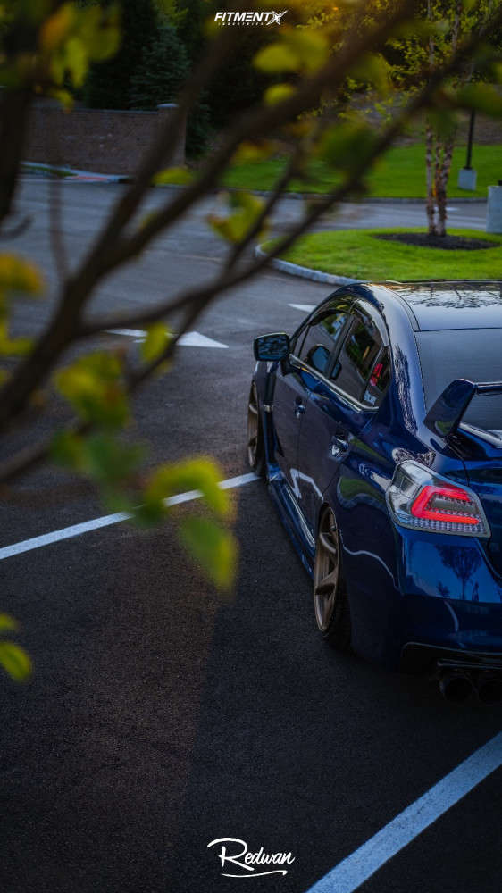 2017 Subaru WRX Premium with 18x9.5 Kansei Tandem and Nankang 215x40 on ...