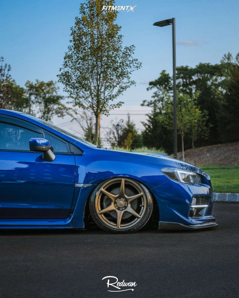 2017 Subaru WRX Premium with 18x9.5 Kansei Tandem and Nankang 215x40 on ...