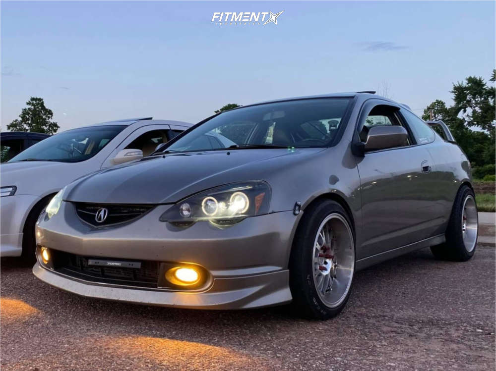 2002 Acura RSX Type-S with 17x9 STR 514 and Goodyear 255x45 on ...