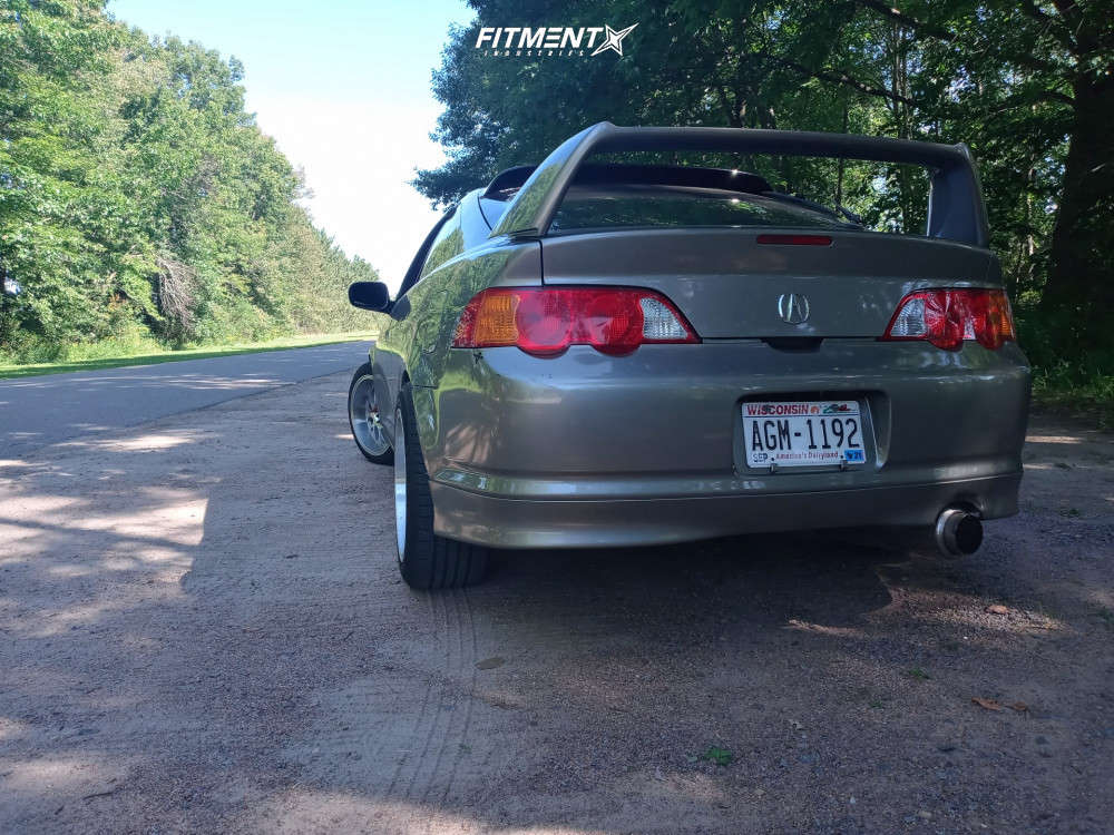 2002 Acura RSX Type-S with 17x9 STR 514 and Goodyear 255x45 on ...