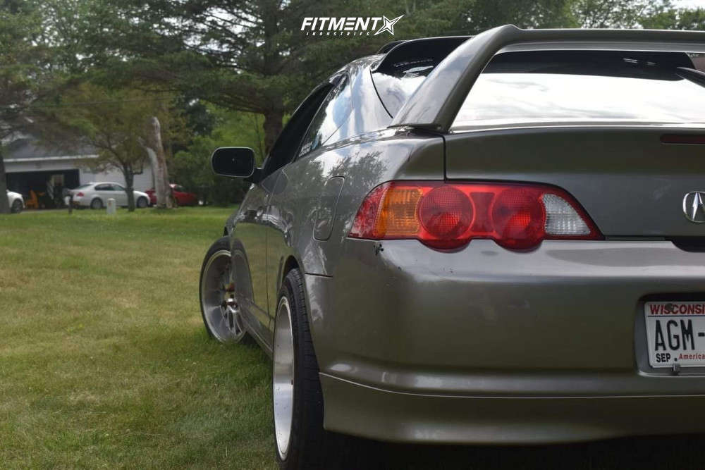 2002 Acura RSX Type-S with 17x9 STR 514 and Goodyear 255x45 on ...