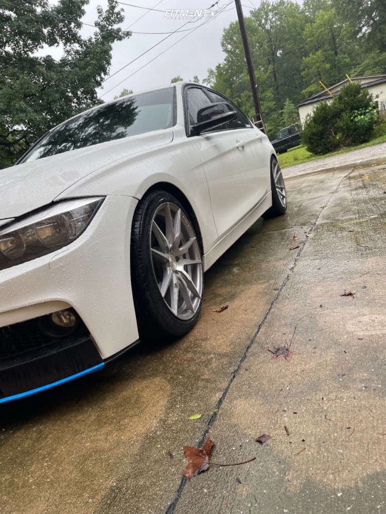 2016 BMW 320i Base with 19x8.5 Rohana Rfx2 and Lexani 225x35 on ...