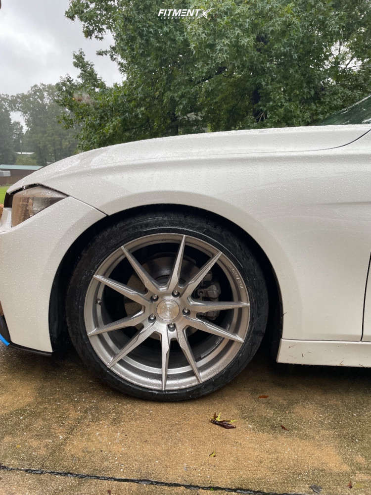 2016 BMW 320i Base with 19x8.5 Rohana Rfx2 and Lexani 225x35 on ...