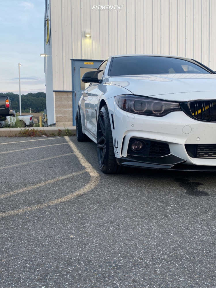 2016 BMW 435i Gran Coupe Base with 19x9.5 ESR Rf15 and Michelin 245x35 ...