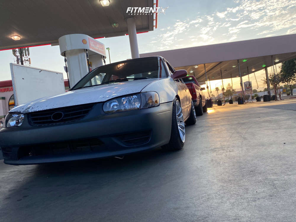 2001 Toyota Corolla LE with 16x8.25 JNC Jnc030 and Nankang 195x45 on ...