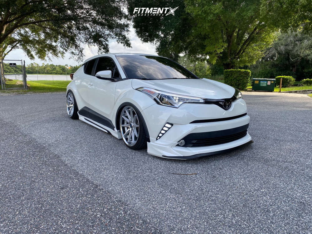 2018 Toyota C-HR XLE with 20x9 Rohana Rc10 and Achilles 225x35 on Air ...