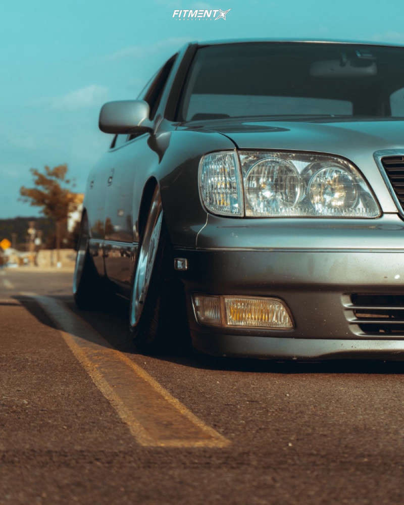 1998 Lexus LS400 Base with 18x9 Riverside Altstadt and Nankang 225x40 ...