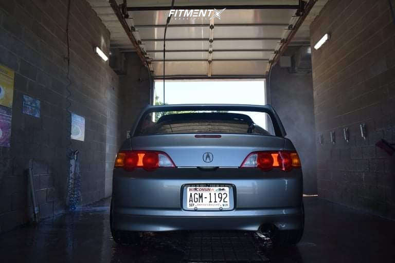 2002 Acura RSX Type-S with 17x9 STR 514 and Goodyear 225x45 on Air ...