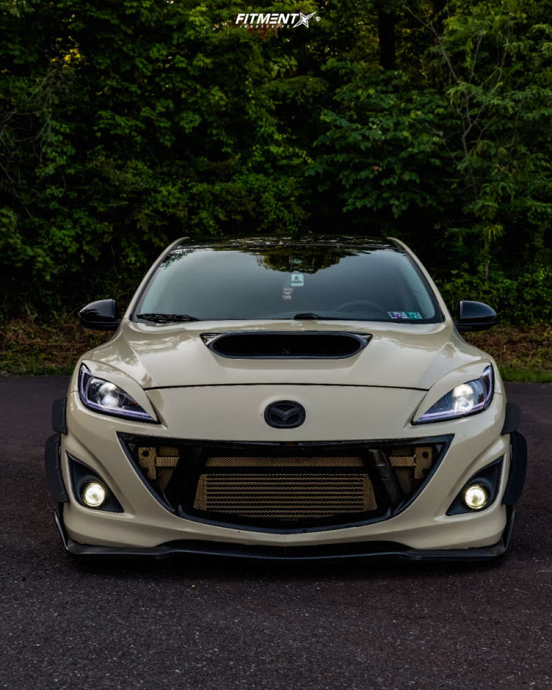 2012 Mazda MazdaSpeed3 Base with 18x8.5 ESR Sr09 and Achilles 215x35 on ...