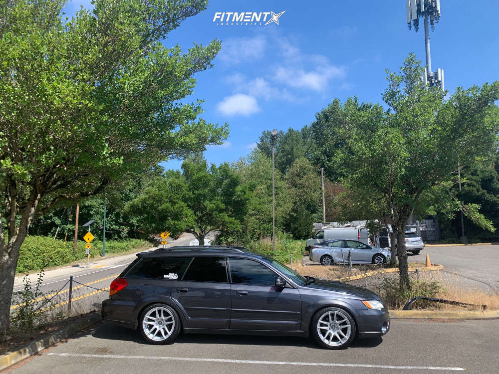 2008 Subaru Outback 2.5 XT with 18x9.5 ESR Cs8 and Ironman 225x45 on ...