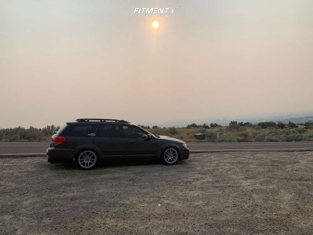 2008 Subaru Outback 2.5 XT with 18x9.5 ESR Cs8 and Ironman 225x45 on ...