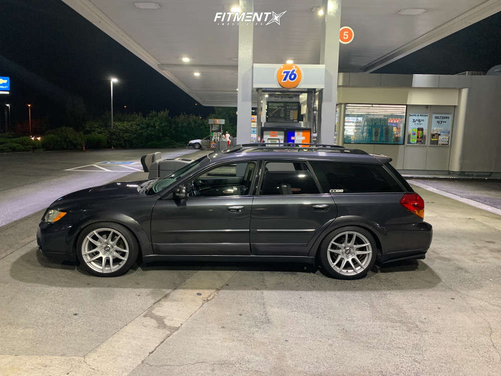 2008 Subaru Outback 2.5 XT with 18x9.5 ESR Cs8 and Ironman 225x45 on ...