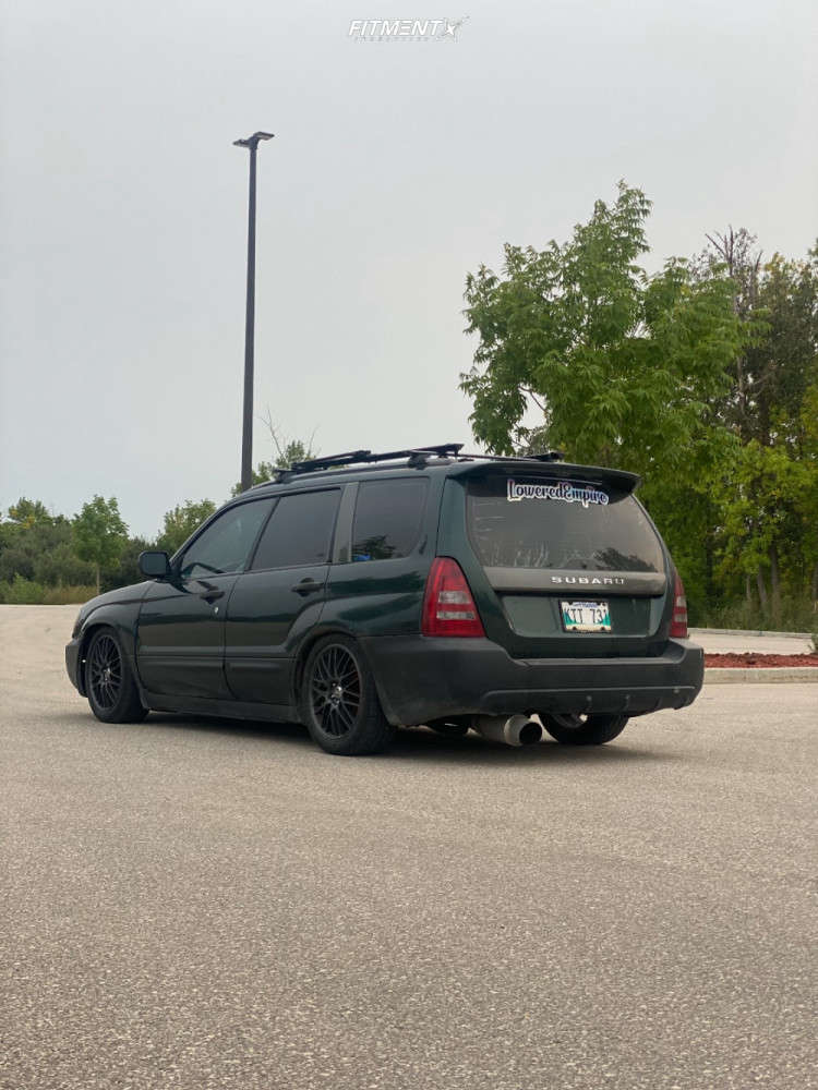 2003 Subaru Forester X with 17x7 Enkei Ekm3 and Cooper 205x50 on ...