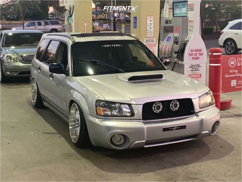 2003 Subaru Forester XS with 18x9 JNC Jnc009 and Lexani 215x35 on ...