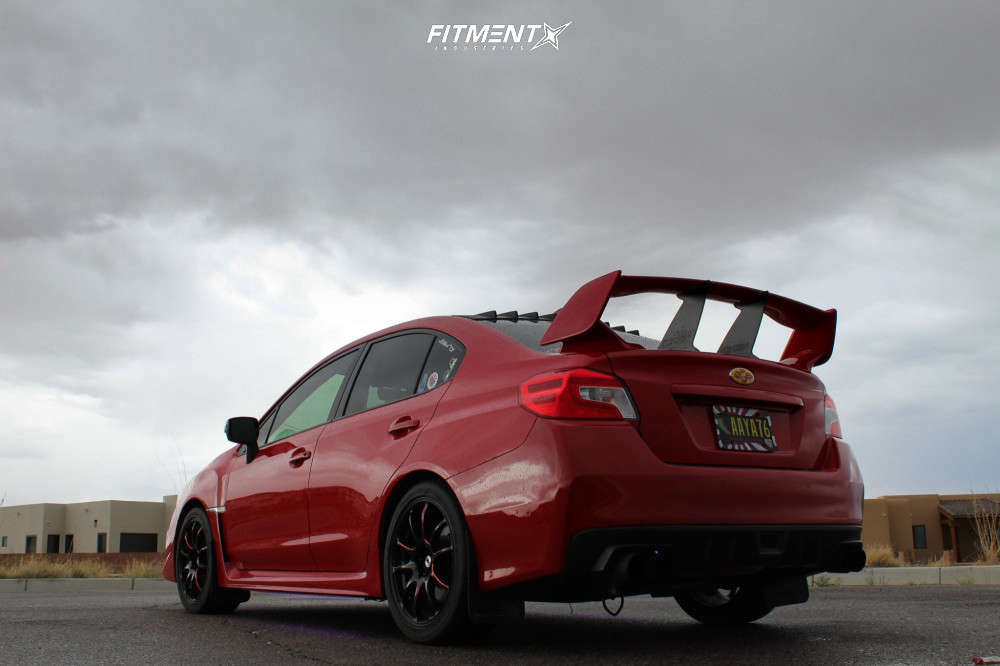 2019 Subaru WRX Limited with 18x8 Konig Illusion and Dunlop 245x40 on ...
