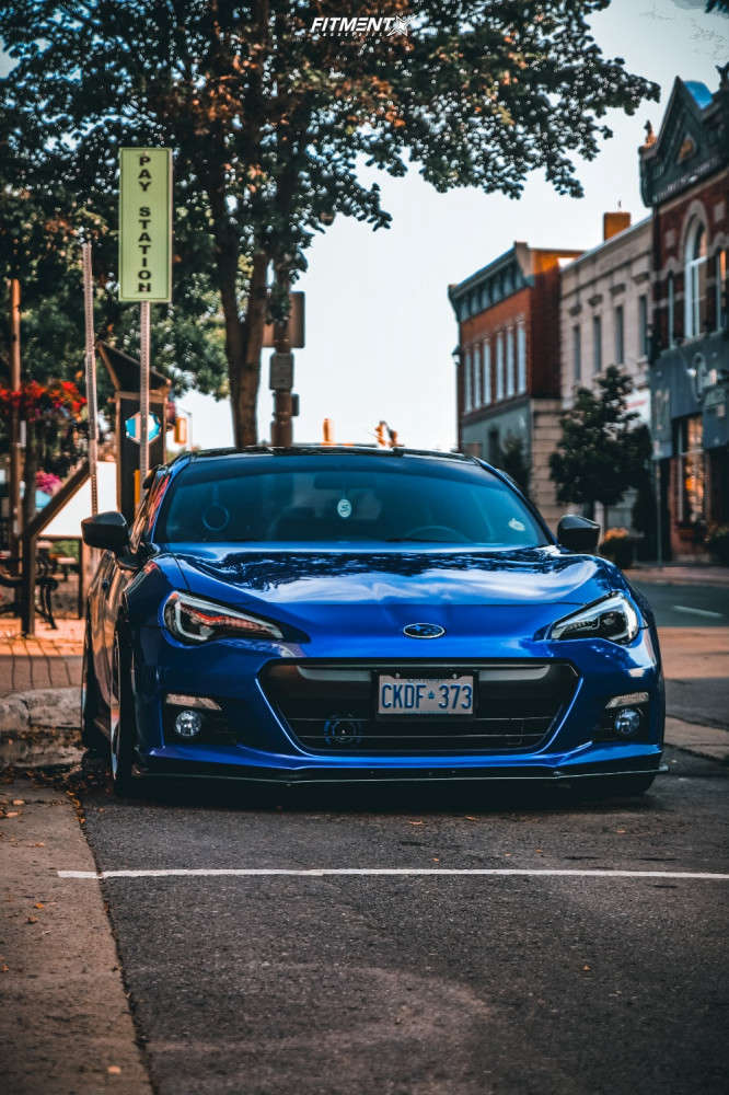 2015 Subaru BRZ Sport-tech with 18x8.5 XXR 555 and Yokohama 245x40 on ...