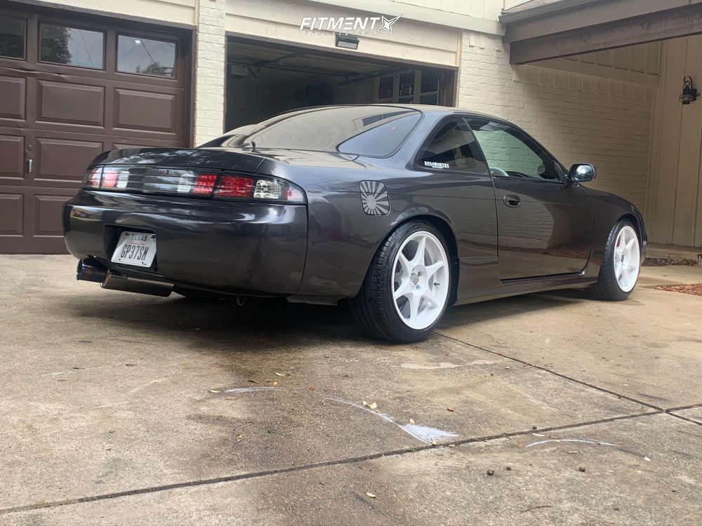 1994 Nissan 240SX SE with 17x9.5 Stage Wheels Knight and Accelera ...