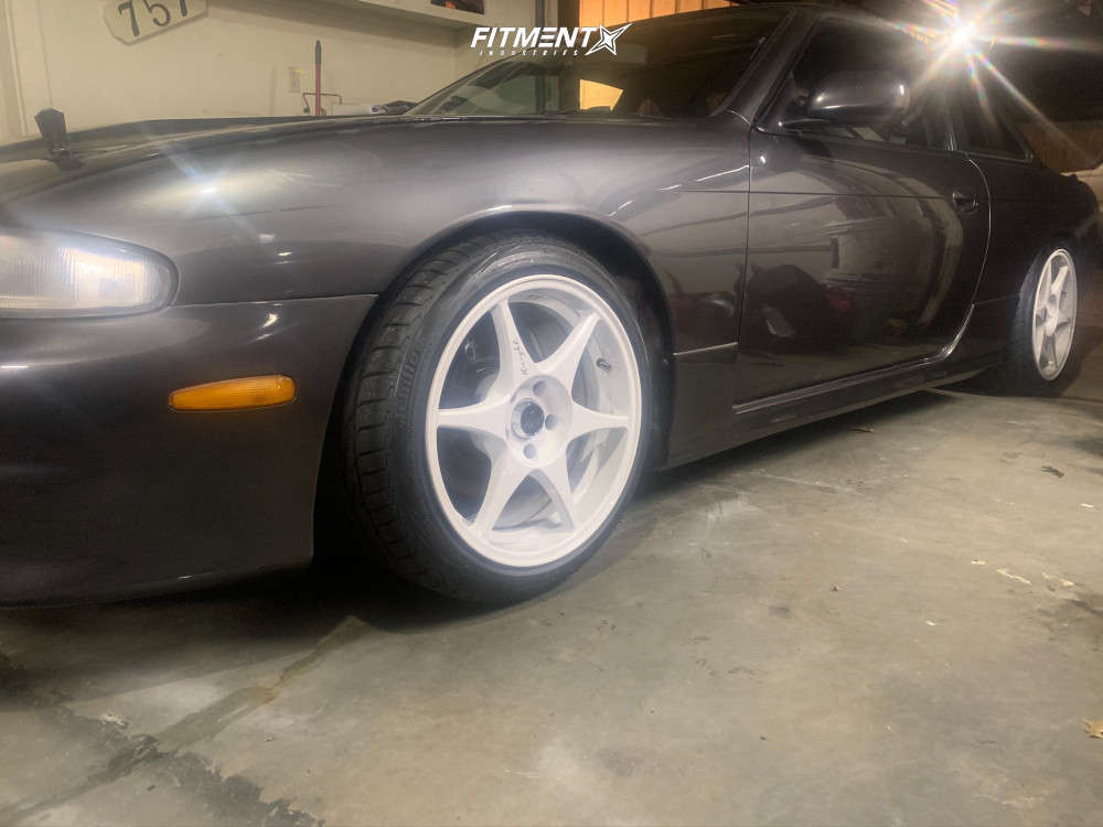1994 Nissan 240SX SE with 17x9.5 Stage Wheels Knight and Accelera ...