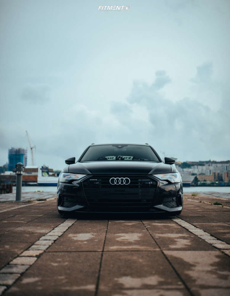 2019 Audi A6 Quattro Premium with 20x10 Rotiform Las-r and Nankang 245x30 on Air Suspension ...