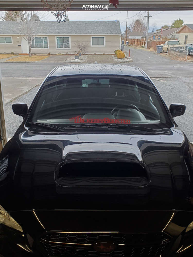 2020 Subaru WRX Base with 17x9 MST Mt44 and Dunlop 235x45 on Stock ...