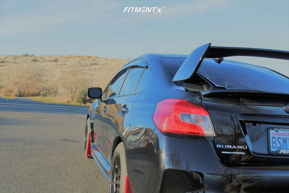 2020 Subaru WRX Base with 17x9 MST Mt44 and Dunlop 235x45 on Stock ...