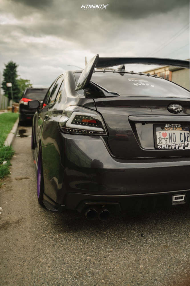 2017 Subaru WRX STI Base with 18x9.5 Enkei Nt03 and Falken 255x35 on ...