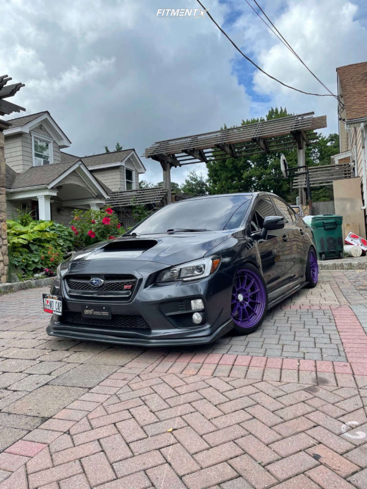 2017 Subaru WRX STI Base with 18x9.5 Enkei Nt03 and Falken 255x35 on ...