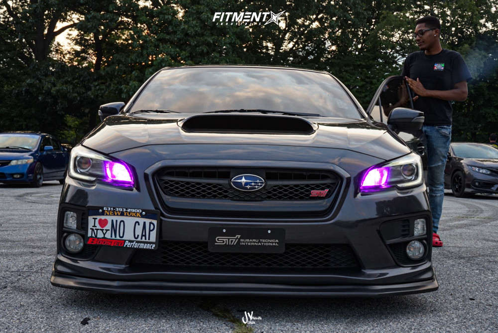 2017 Subaru WRX STI Base with 18x9.5 Enkei Nt03 and Falken 255x35 on ...