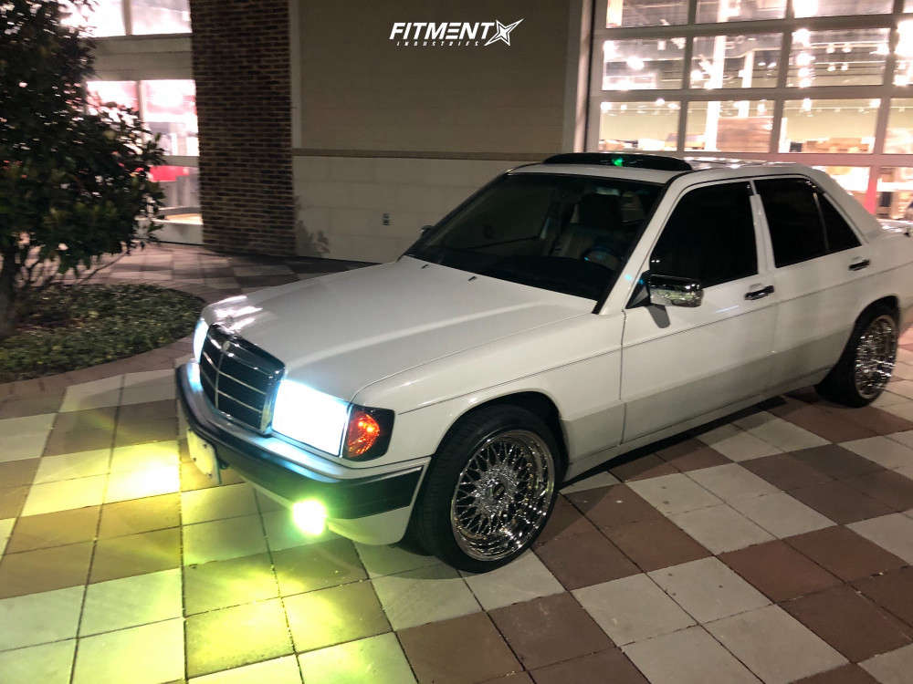 1991 Mercedes-Benz 190E 2.3 with 17x8 BBS Rs and Arroyo 205x40 on ...