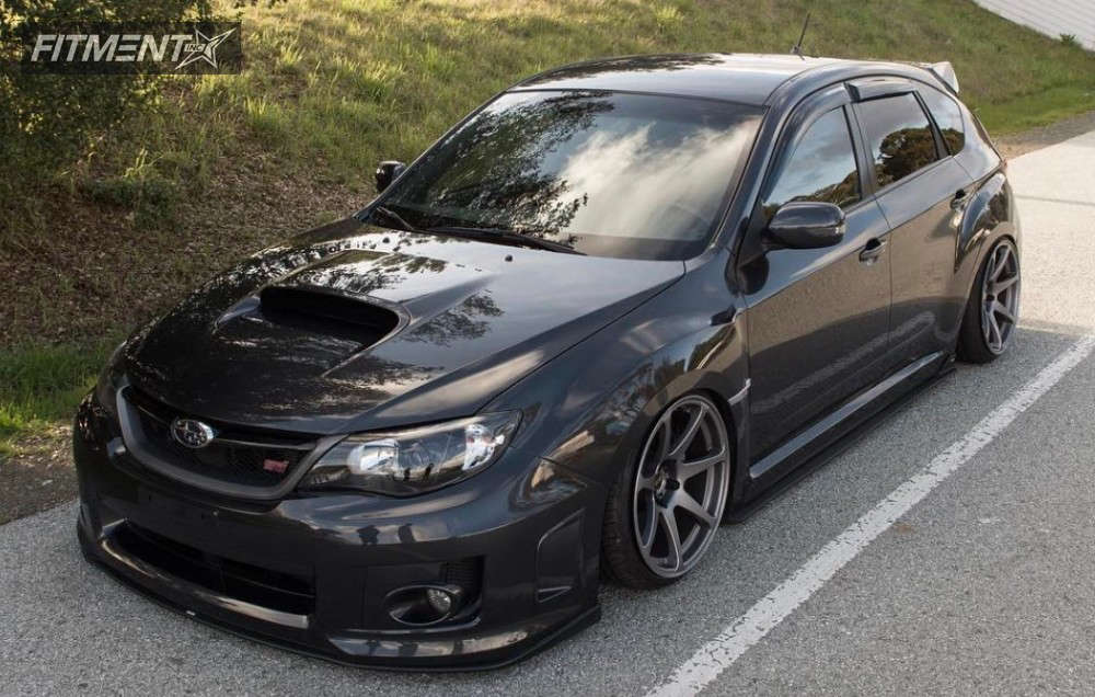 Bagged Subaru Sti
