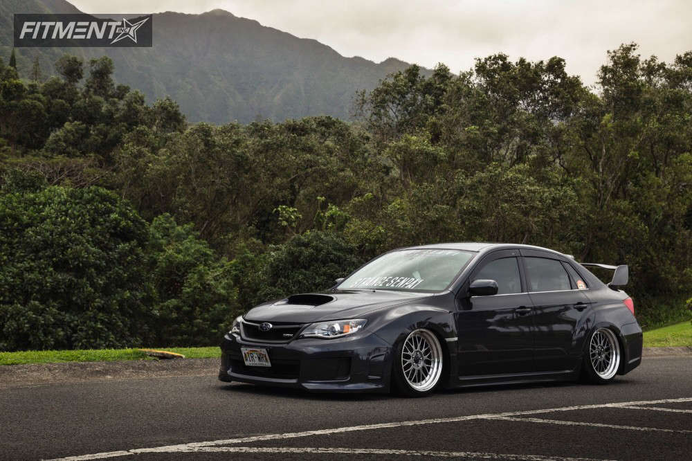 2012 Subaru WRX Base with 18x9.5 Varrstoen Es1 and Federal 225x35 on ...