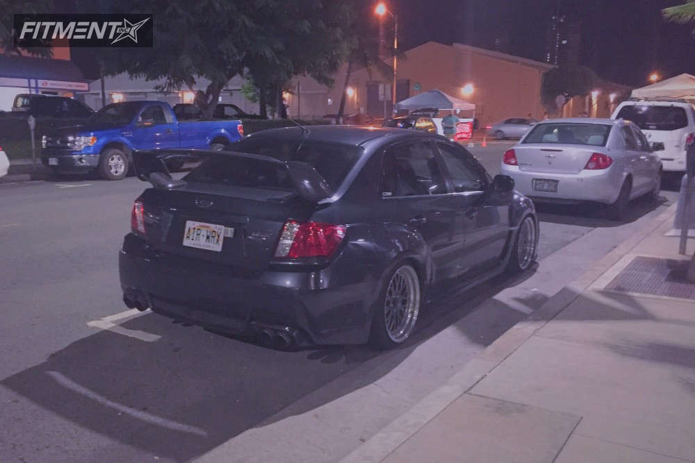 2012 Subaru WRX Base with 18x9.5 Varrstoen Es1 and Federal 225x35 on ...