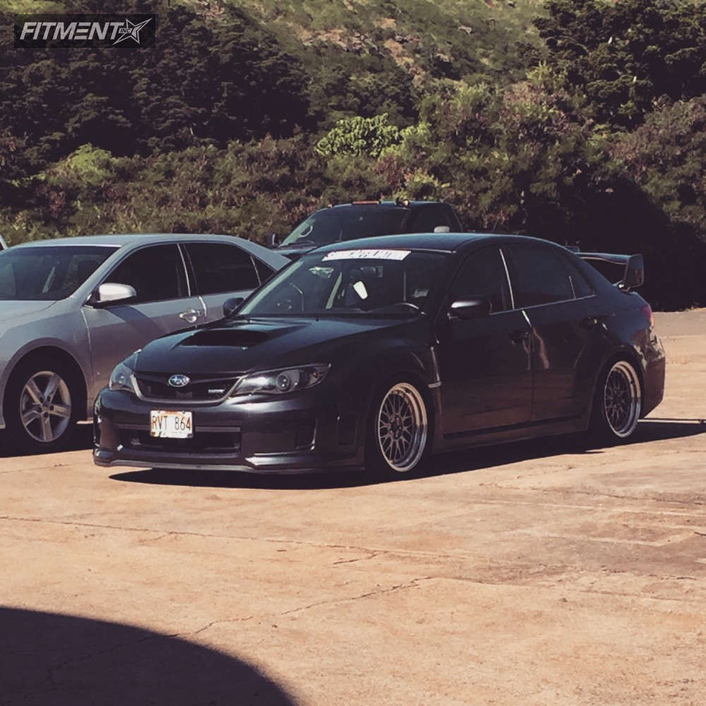 2012 Subaru WRX Base with 18x9.5 Varrstoen Es1 and Federal 225x35 on ...